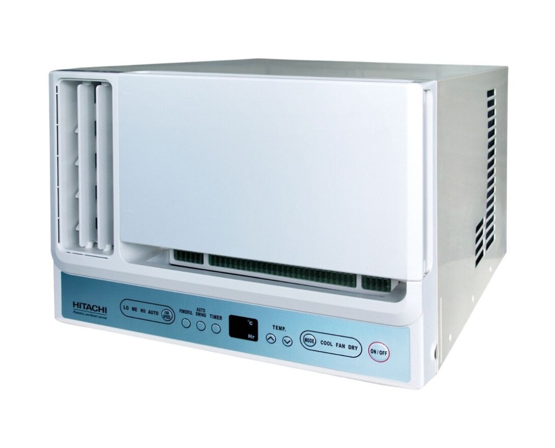 HITACHI 1HP NON-INVERTER WINDOW TYPE DELUXE MODEL AIRCON | Asian Home ...